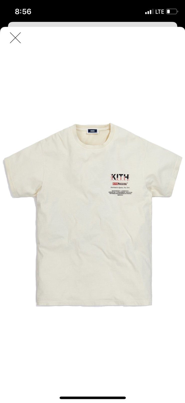 Kith Limited Kith Records T-Shirt | Grailed