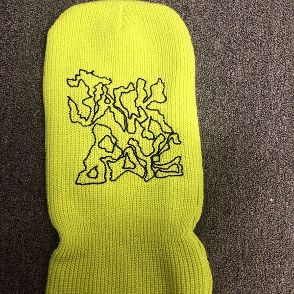 Travis Scott Jack Boys Neon Green Ski Mask | Grailed