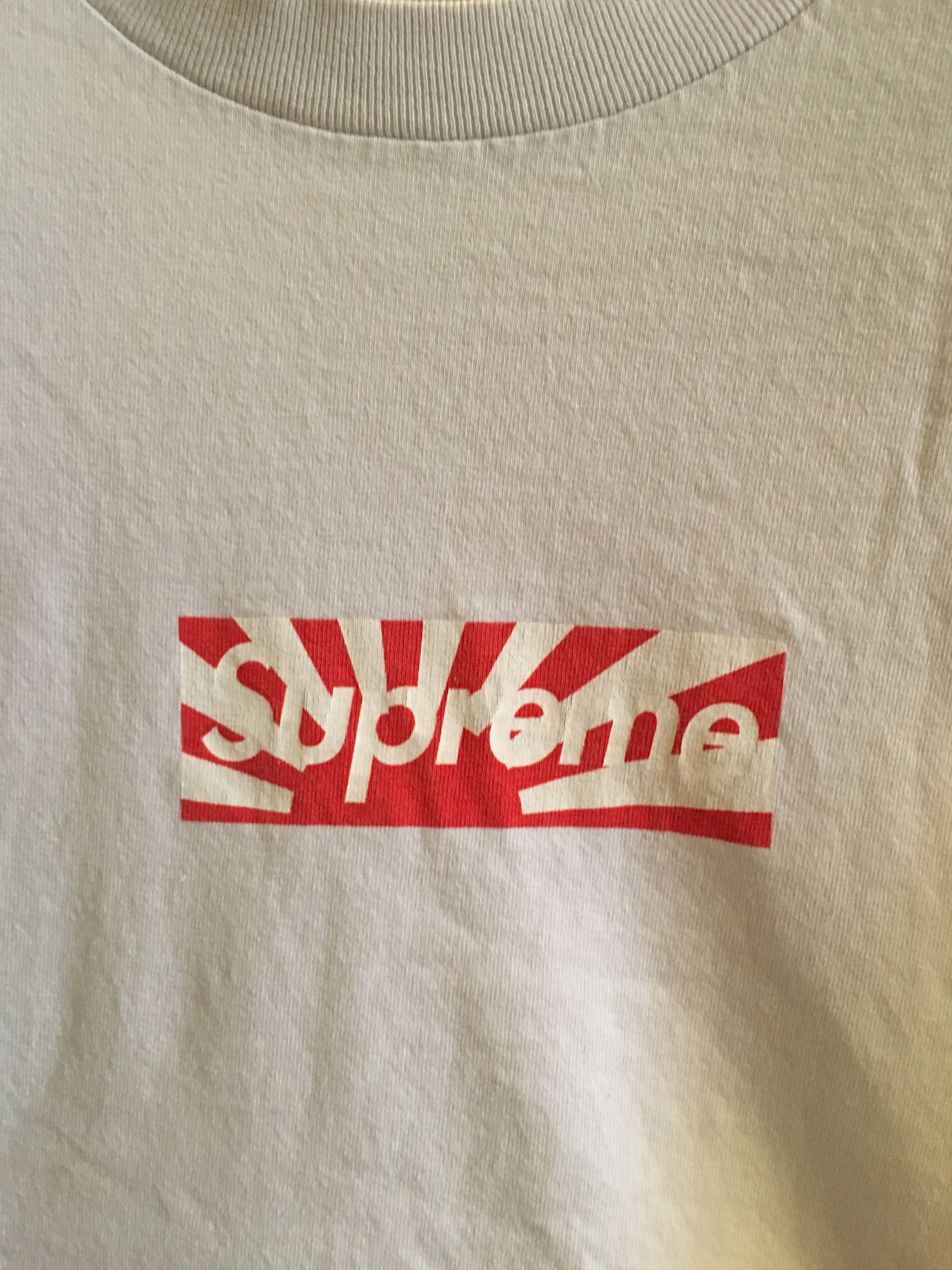 Supreme Japan Relief Box Logo | Grailed