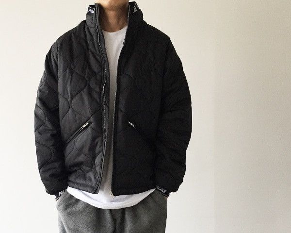 Palace Palace Quilted Nylon Down AQ Jacket | Grailed