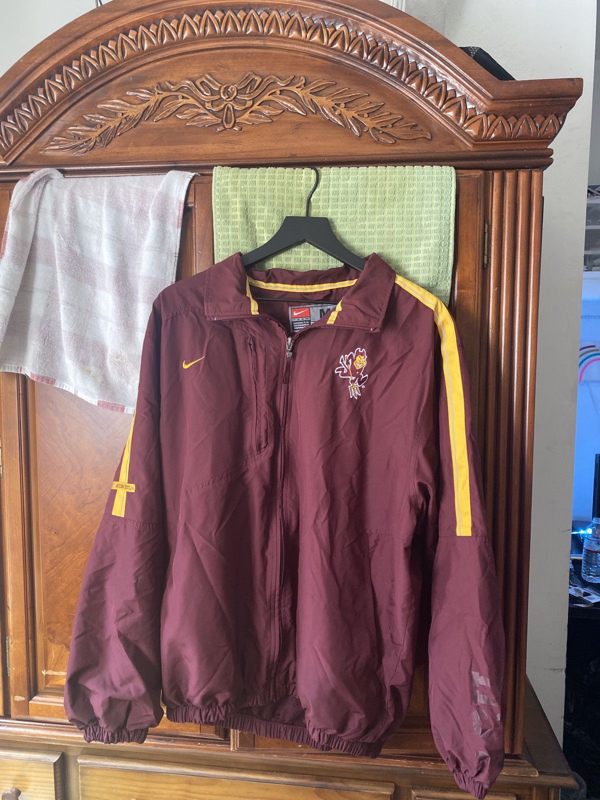Nike Vintage Nike ASU Windbreaker | Grailed