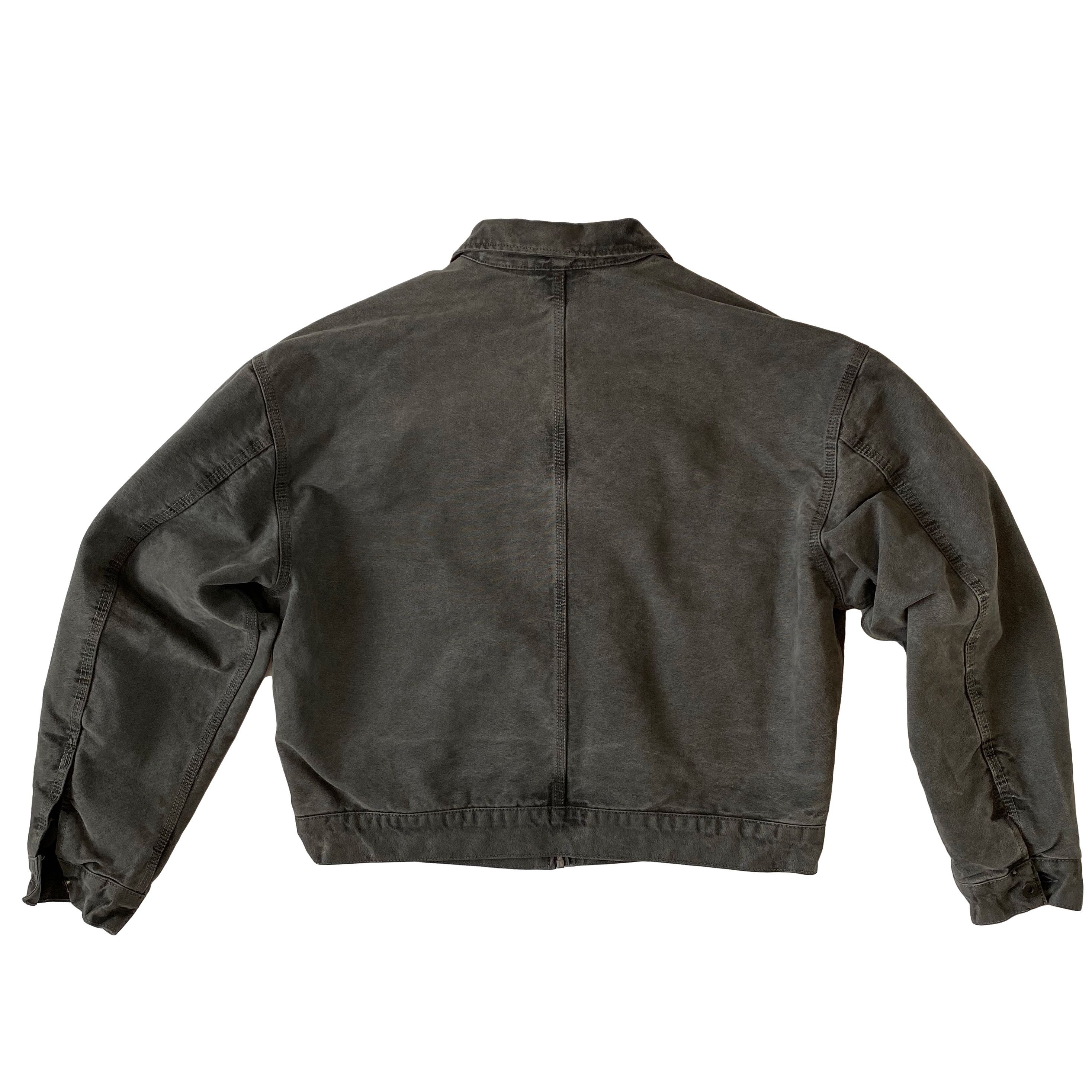 Kanye West × Yeezy Season 🌍 Yeezy Season 6 Canvas Work Jacket - Granite ...