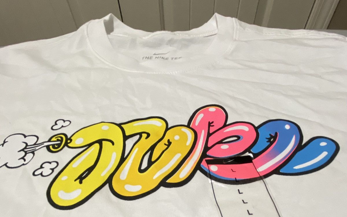 Nike Balloon Letter Nike Shirt | Grailed