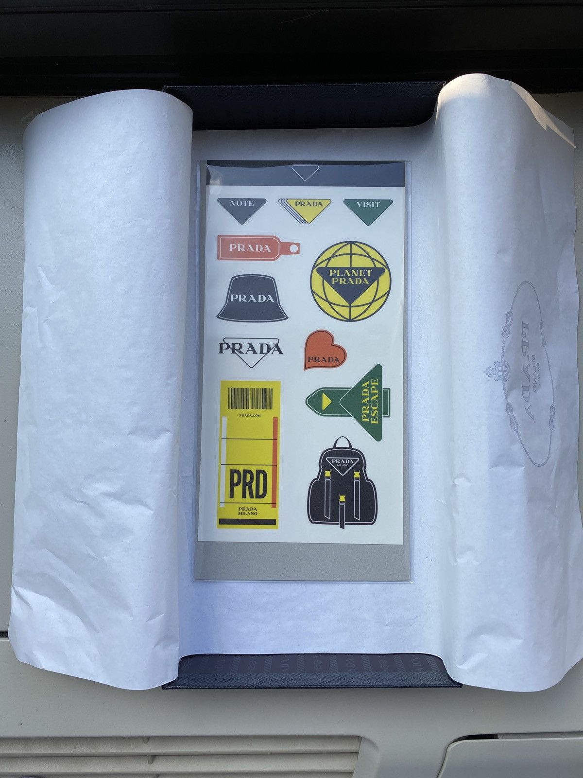 Prada Prada stickers | Grailed