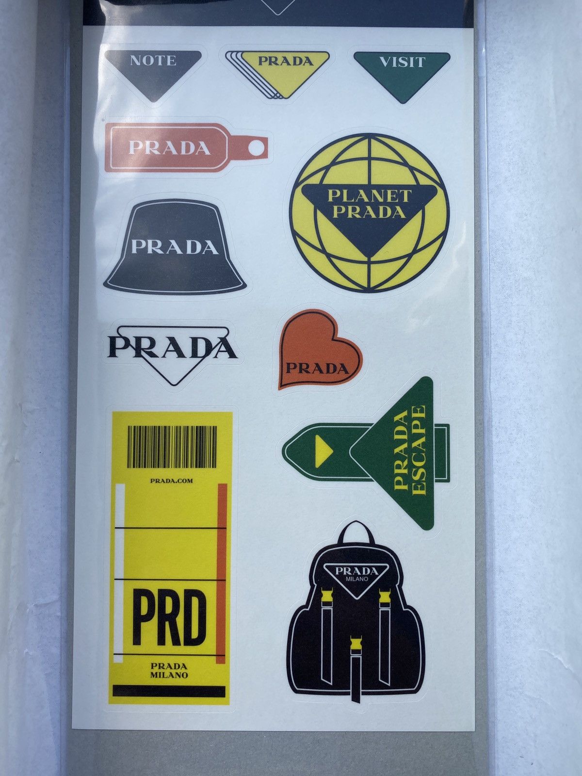 Prada Prada stickers | Grailed
