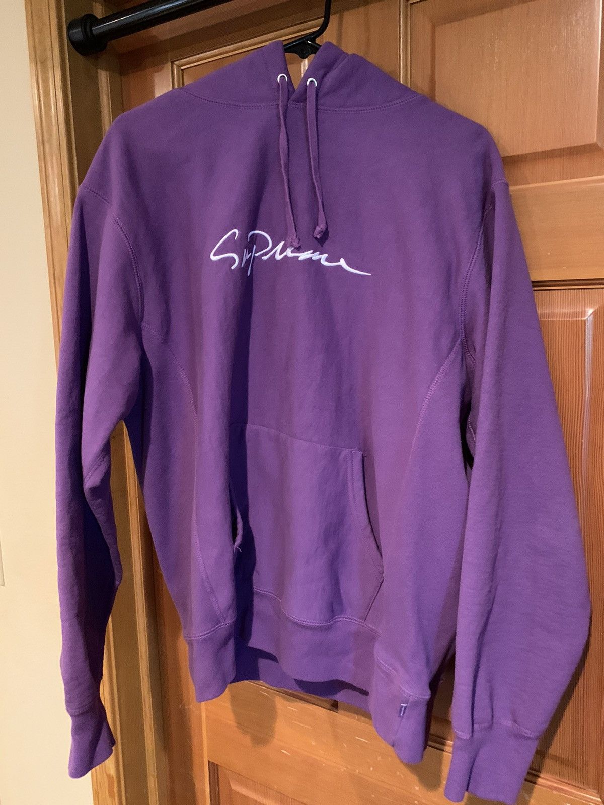 Supreme Classic Script Hoodie | Grailed