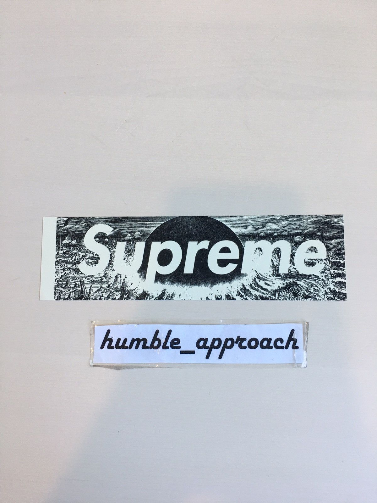 Supreme Supreme x Akira Box Logo Sticker | Grailed