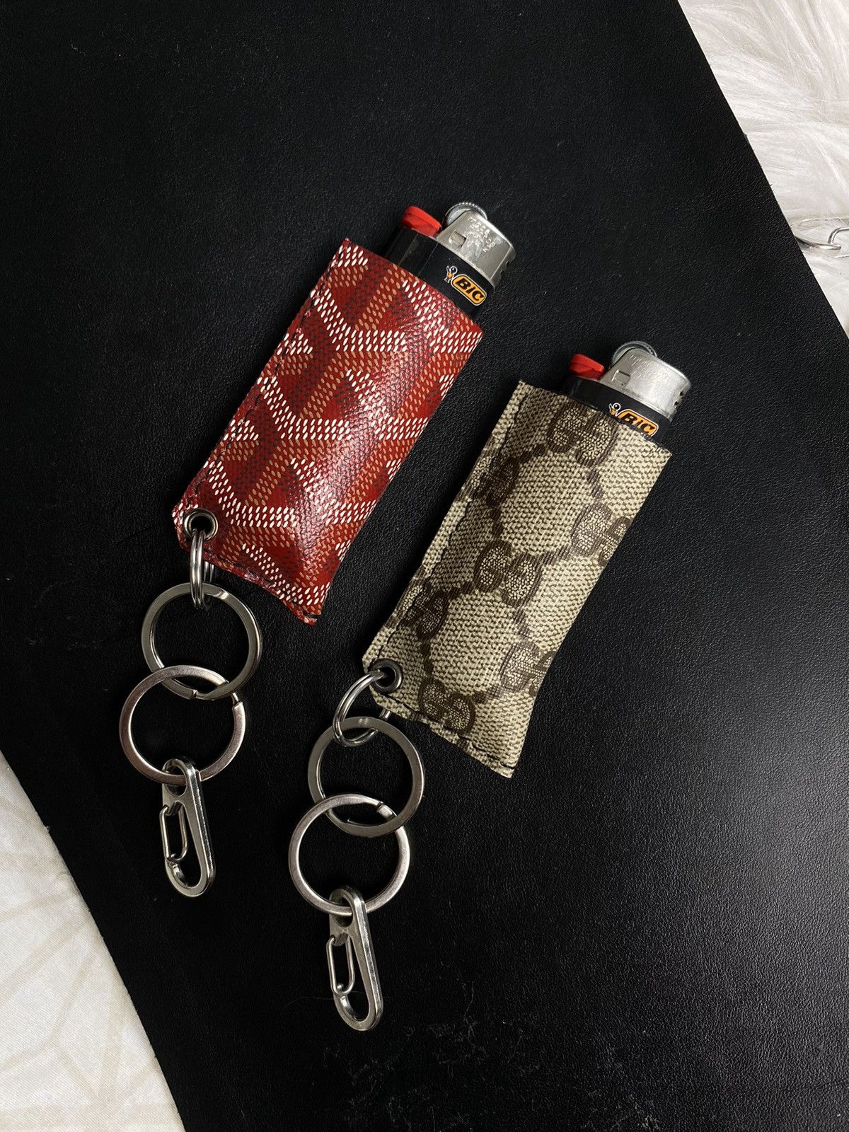 Custom Custom Goyard Gucci Louis vuitton lighter case | Grailed