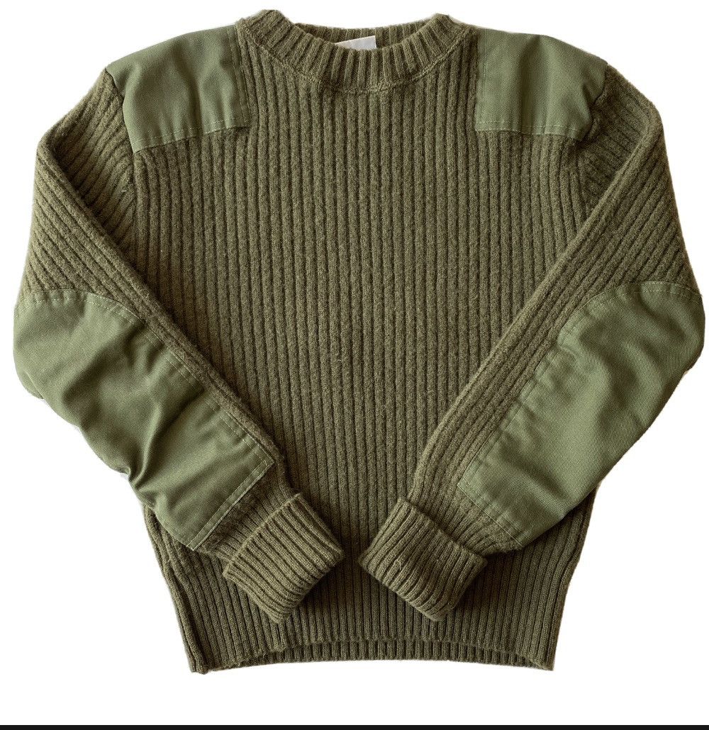 Vintage Vintage US Military DSCP Green Wool 90s Commando Sweater | Grailed