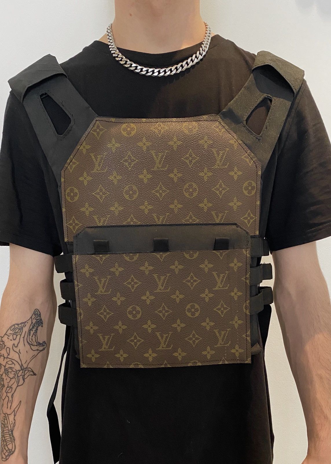 Louis Vuitton Louis Vuitton Bulletproof tactical vest Custom | Grailed