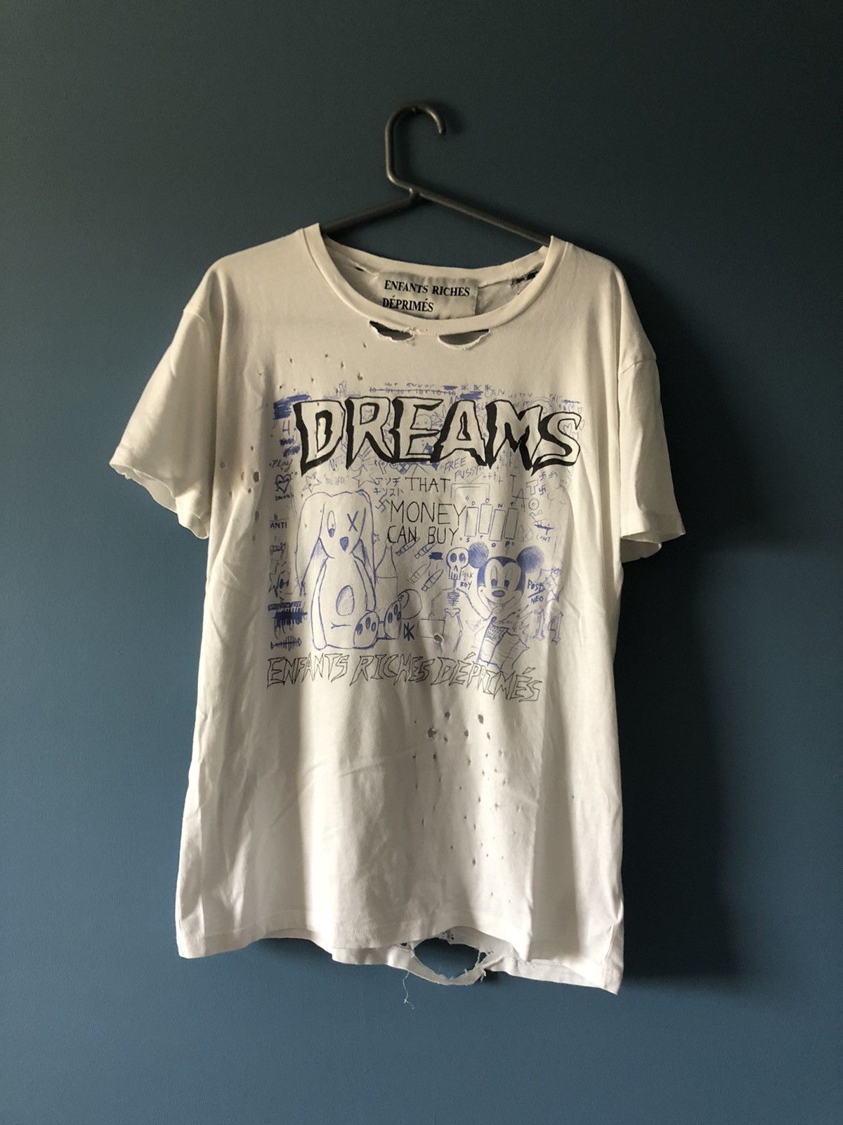 Enfants Riches Deprimes Dreams Money Can Buy Distressed ERD t shirt ...