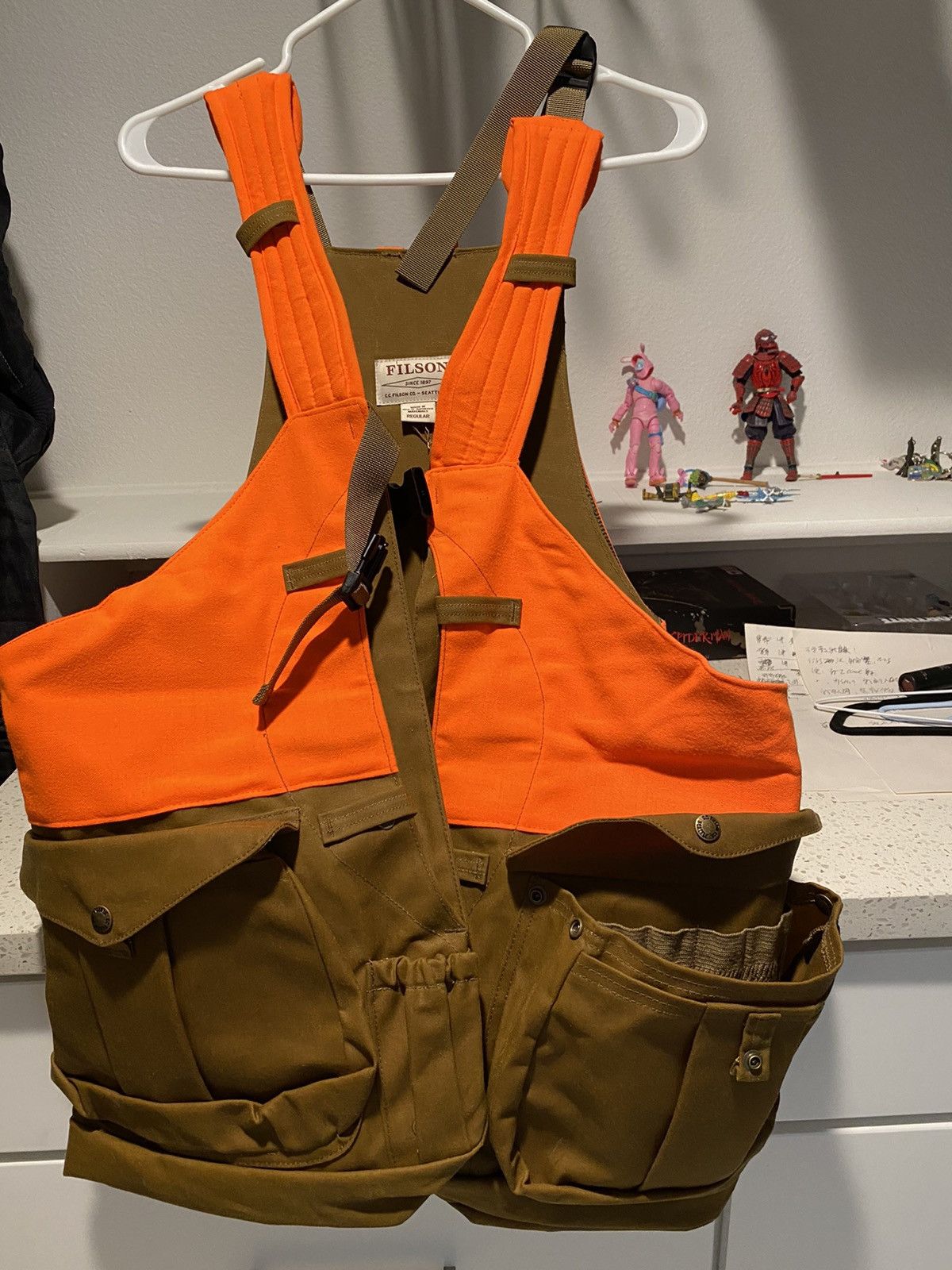 Filson Filson orange vest | Grailed