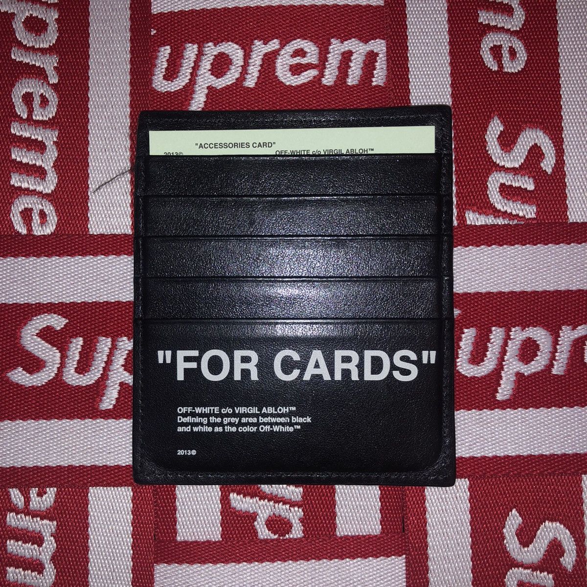 Off-White Off-White Card Case “For Cards” | Grailed