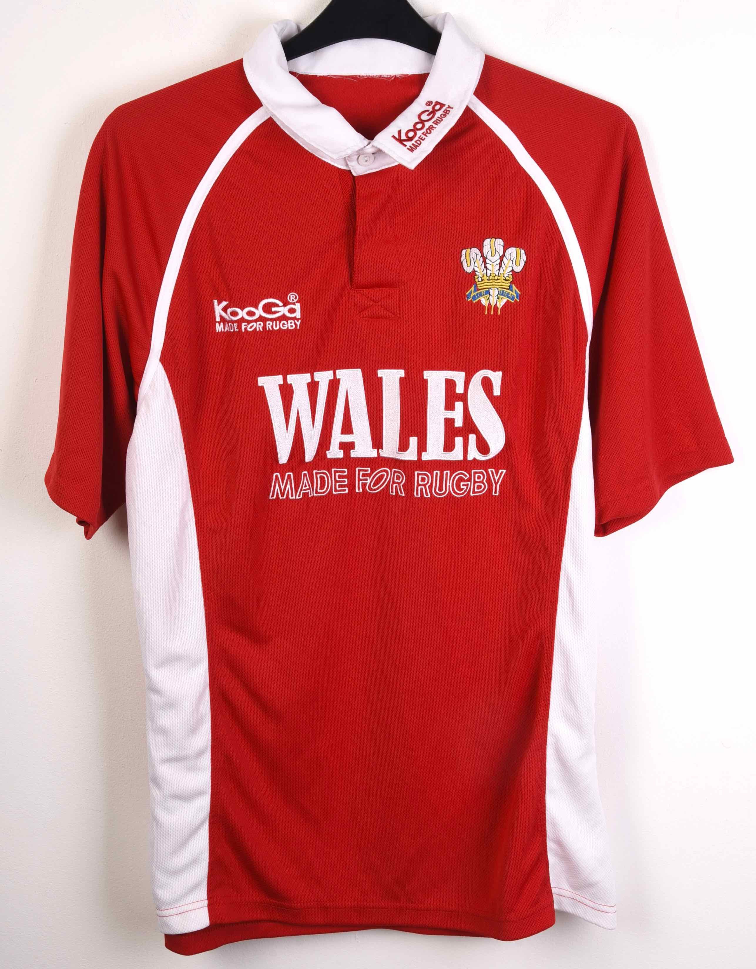 Sportswear WALES Home Rugby Union Shirt Jersey WRU CYMRU Welsh League ...