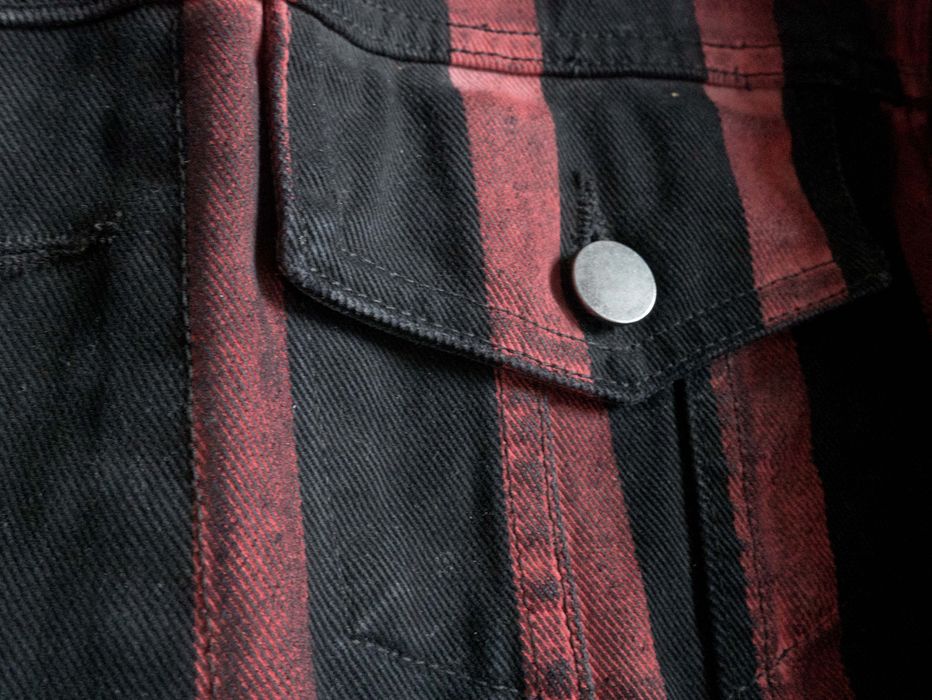 Bare Knuckles Bare Knuckles Striped Denim Jacket V2 | Grailed