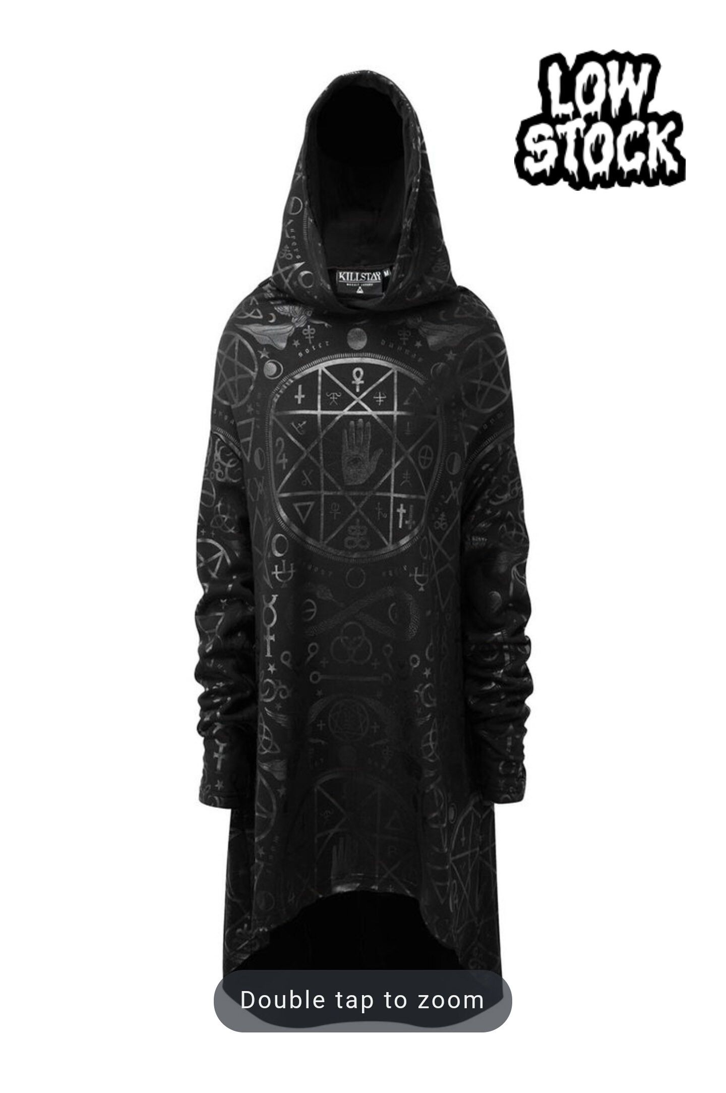 Killstar Cryptic occult ritual cloak | Grailed