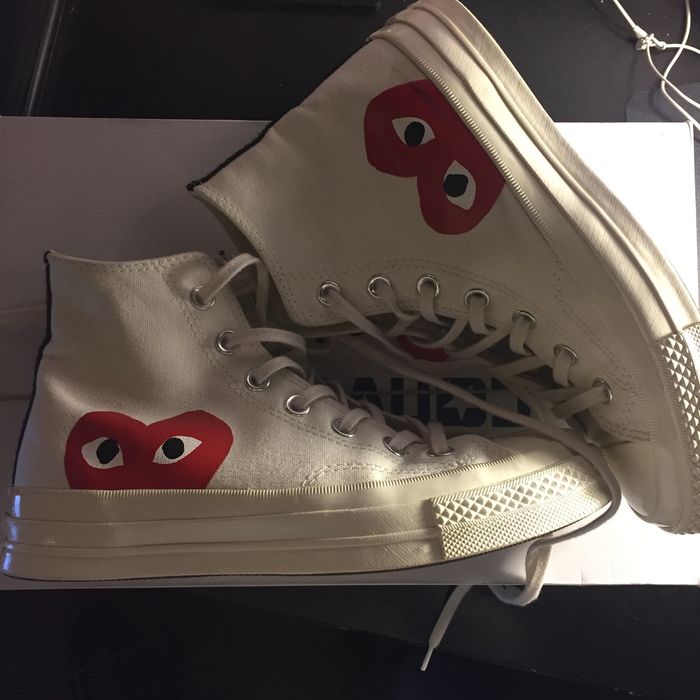 Converse PLAY x Converse Chuck Taylor Hidden Heart High Top Sneaker ...
