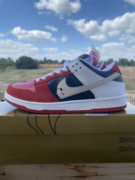 Warren Lotas Warren Lotas Dunk Low Jason Voorhees | Grailed