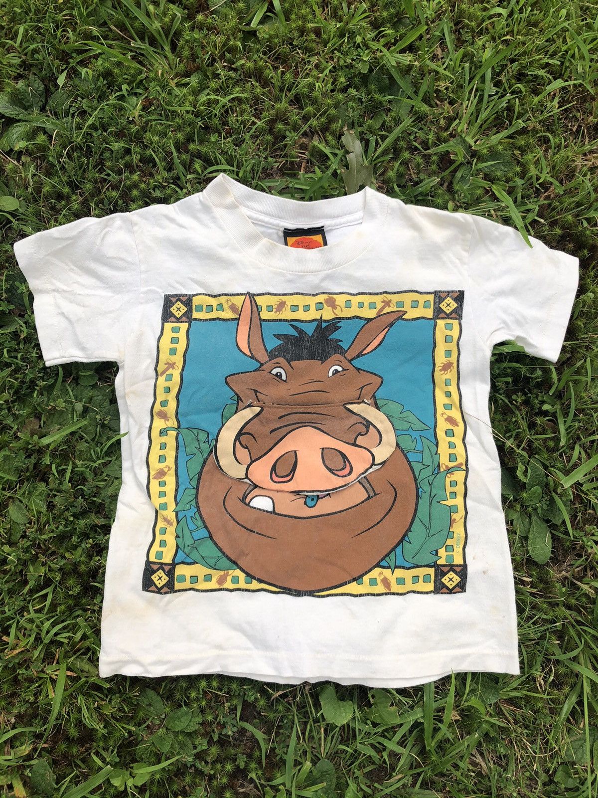 Disney × Vintage 1994 The Lion King Pumba Kids Tee | Grailed