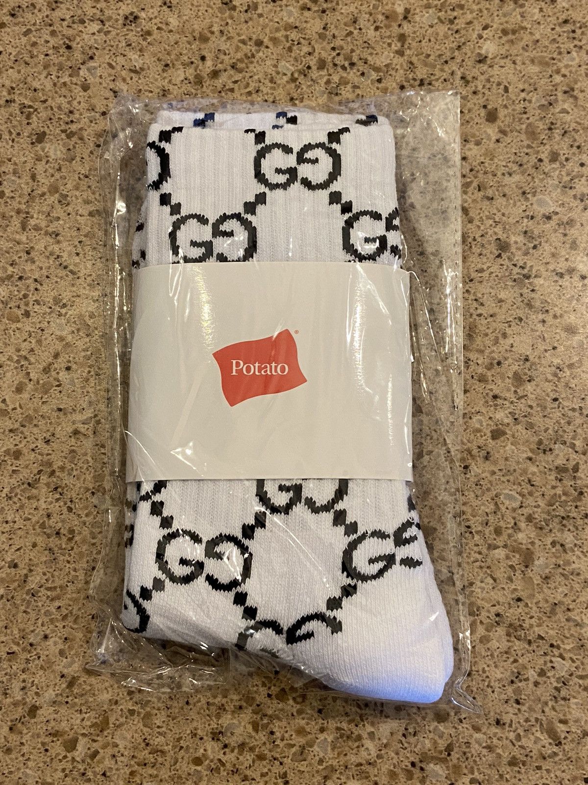 Imran Potato Imran Potato White Gucci Socks | Grailed