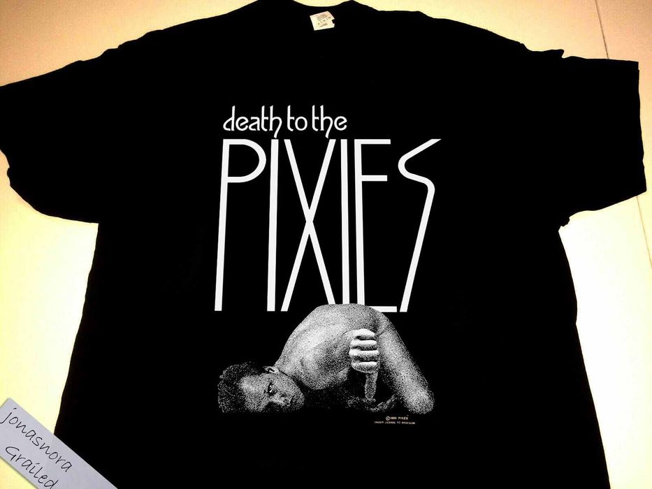 Tour Tee PIXIES 1989 Death to the Pixies Concert Tour T-Shirt rprint ...