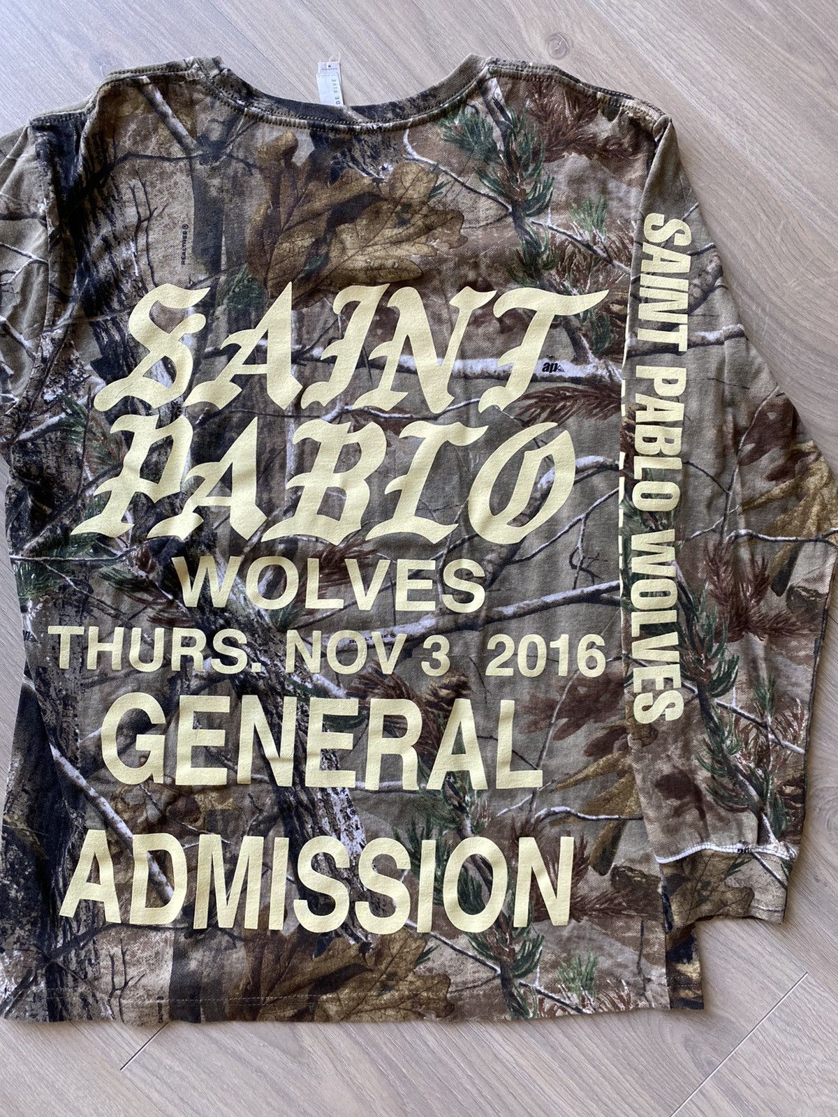 Kanye West Saint Pablo Wolves Los Angeles Tour Merch Exclusive | Grailed