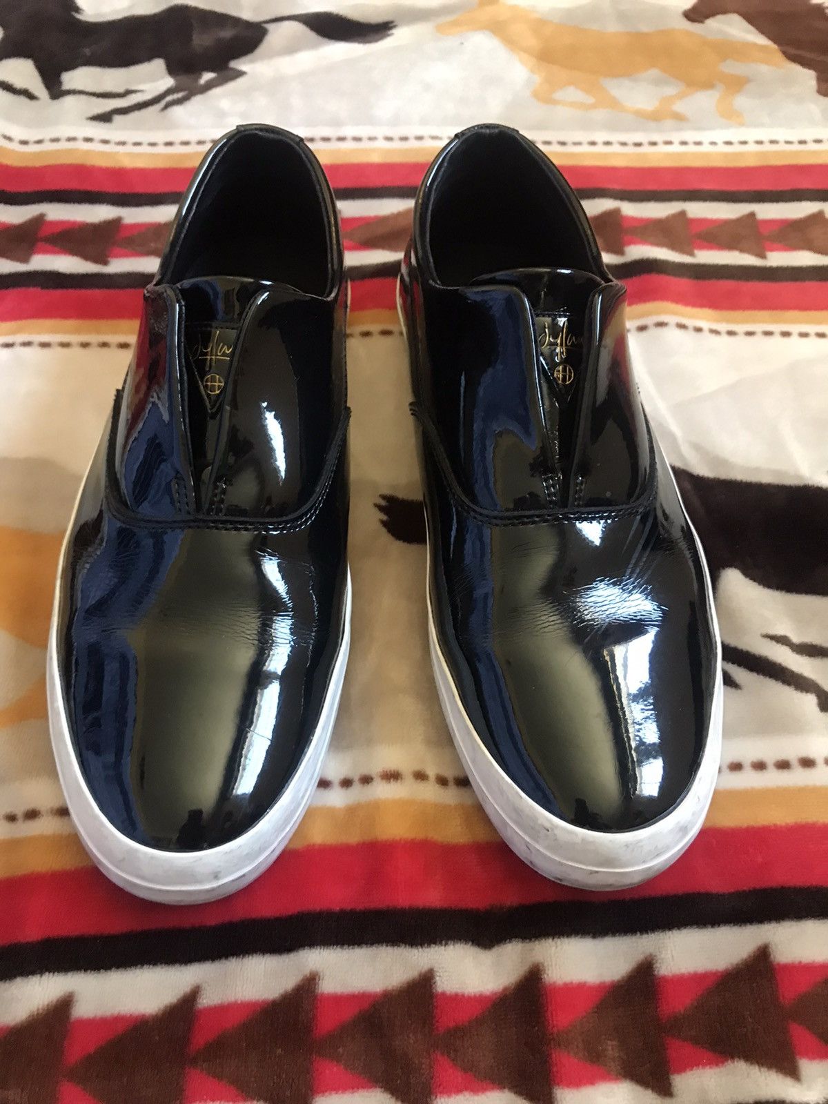 Huf Dylan Rieder Slip On patent | Grailed