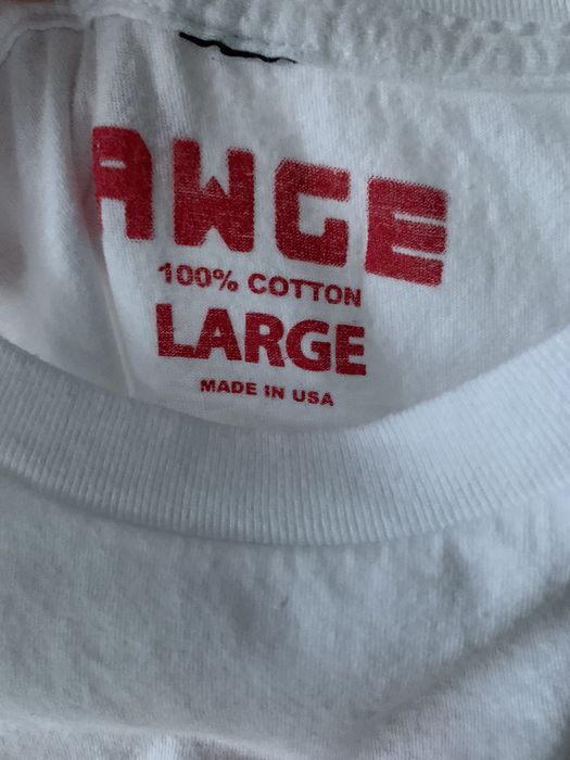 AWGE AWGE logo tee | Grailed