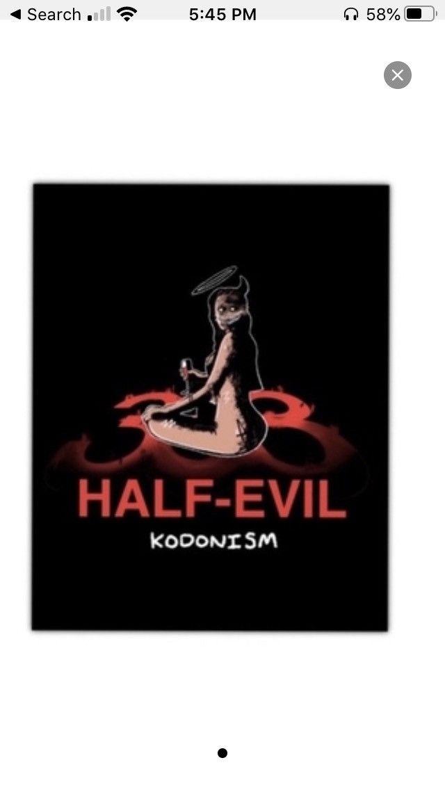 Half Evil Half Evil Kodone Angel Poster Print | Grailed