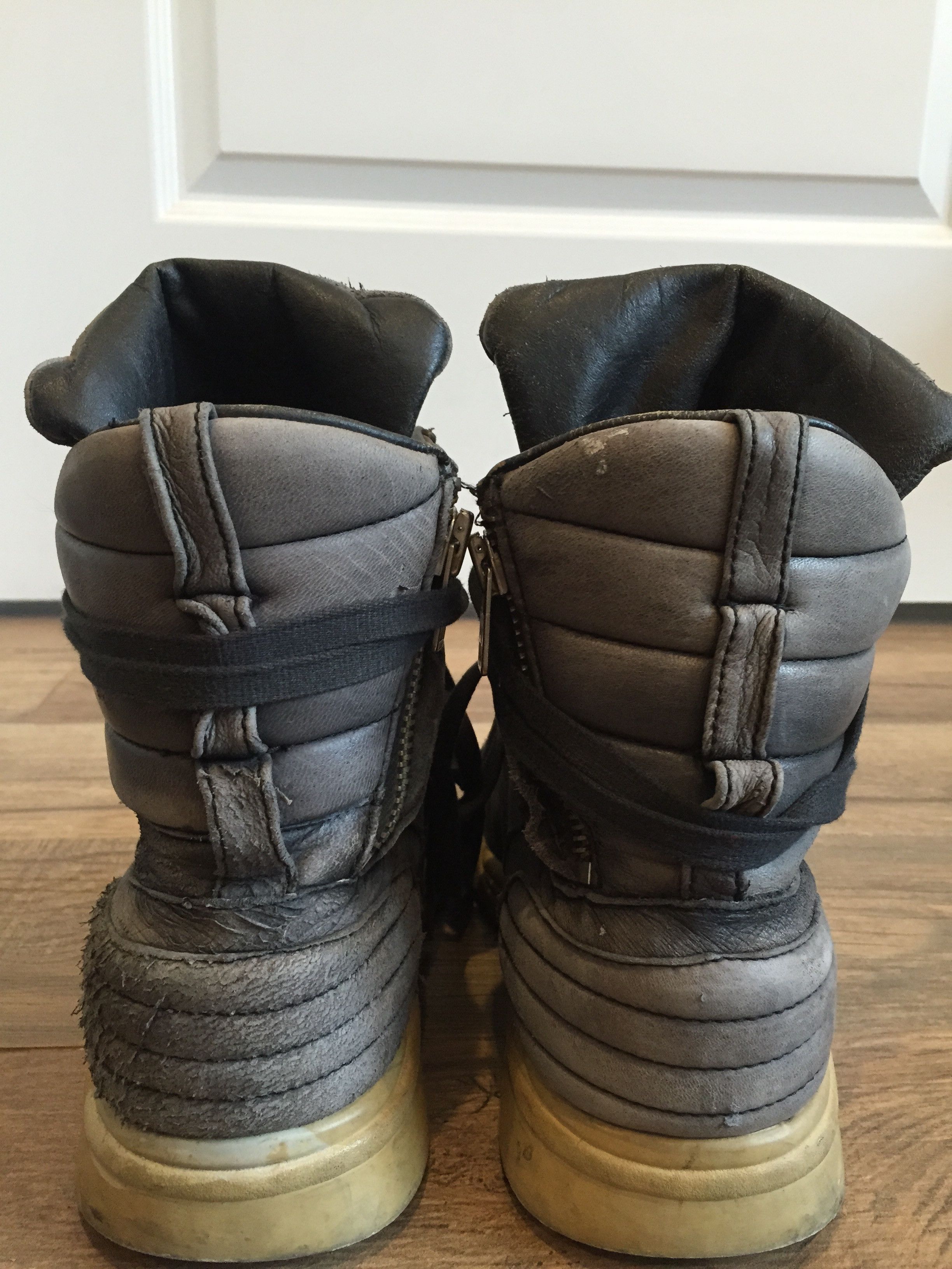 Diet Butcher Slim Skin DBSS high top sneaker in Destroyed Elk | Grailed