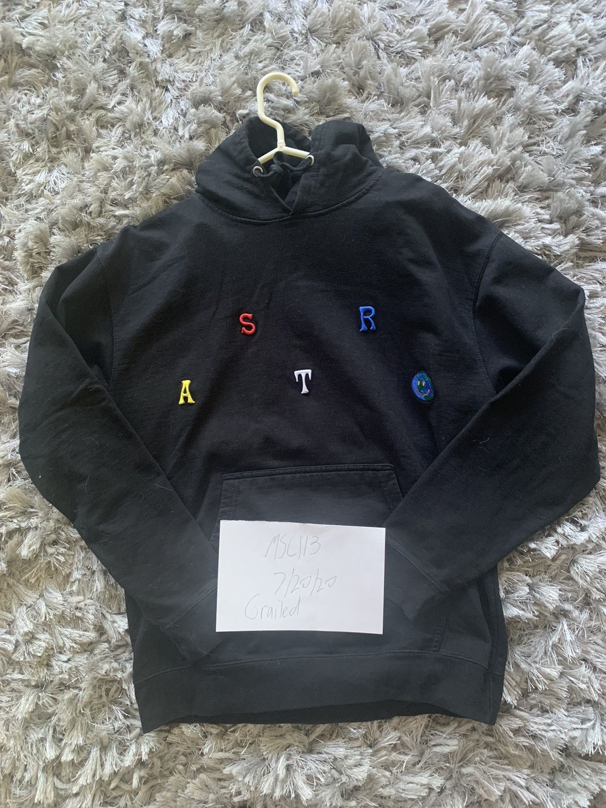 Travis Scott Travis Scott ASTROWORLD Letters Hoodie | Grailed