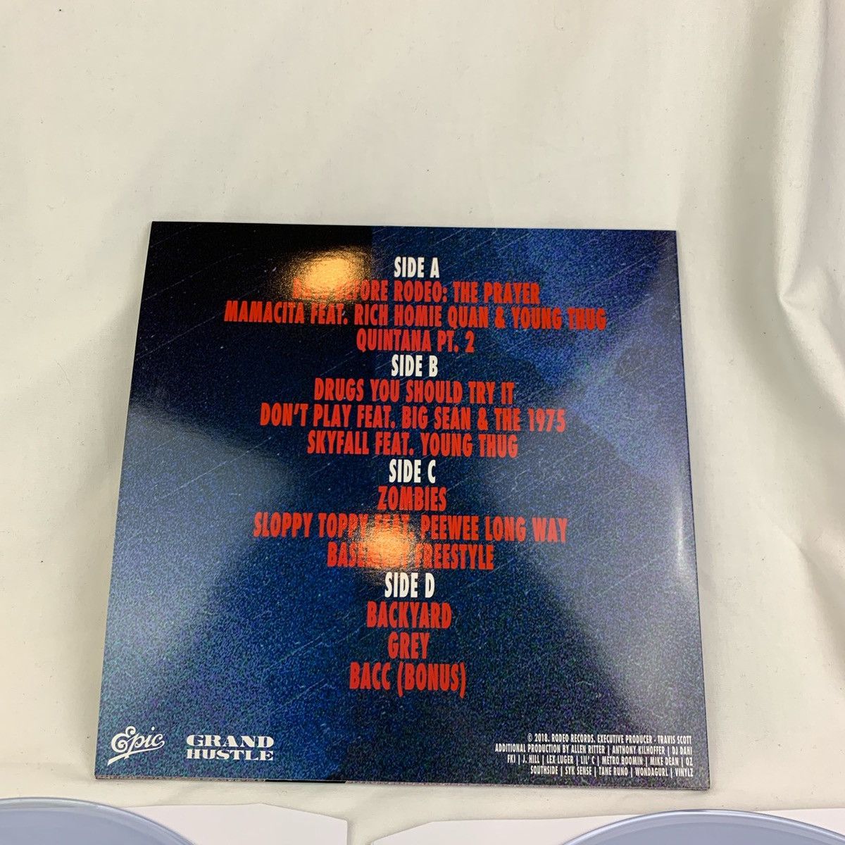 Travis Scott × Vintage Travis Scott Days Before Rodeo Vinyl | Grailed