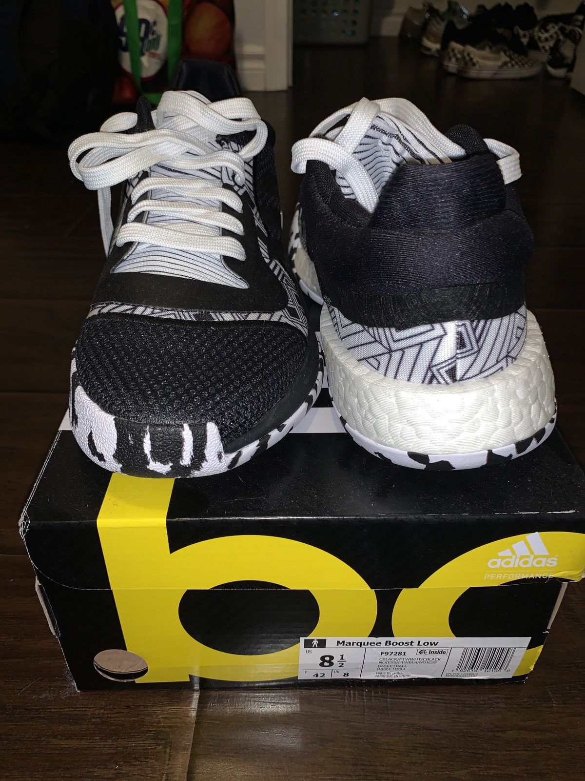 Adidas Marquee Boost Low Graffiti | Grailed