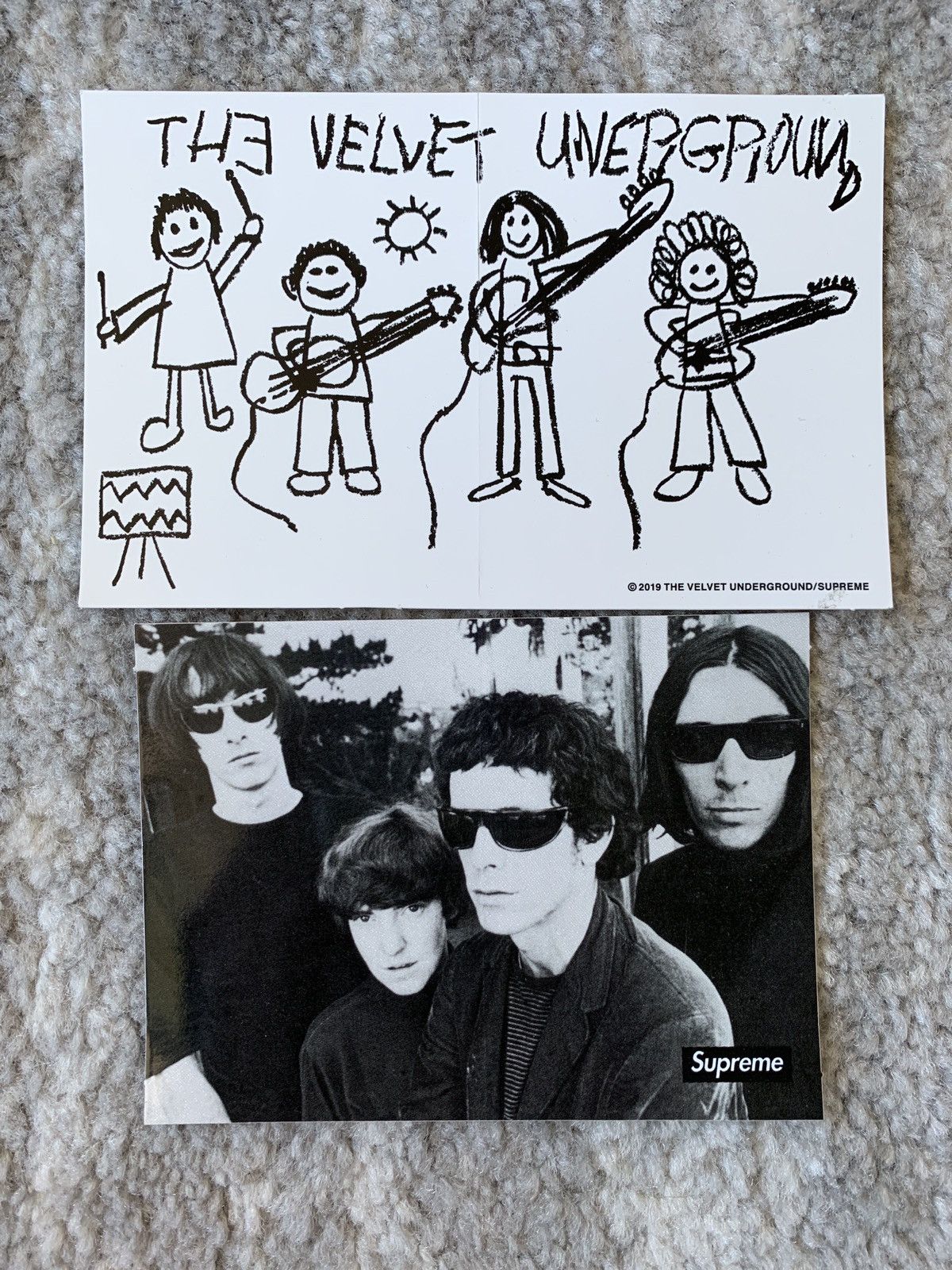 Supreme Supreme Velvet Underground Sticker Pack | Grailed