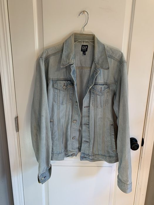 Gap Light Blue Faded Denim Jacket | Grailed