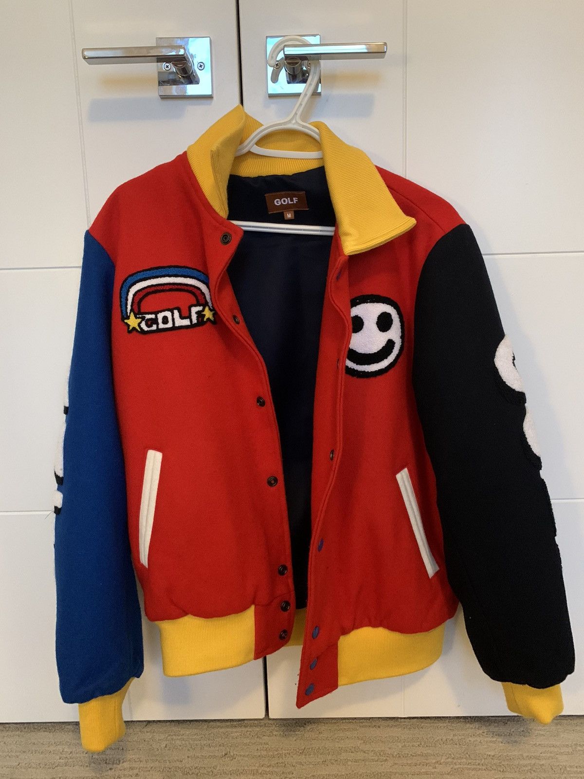 Golf Wang GOLFWANG Primary Varsity Jacket | Grailed