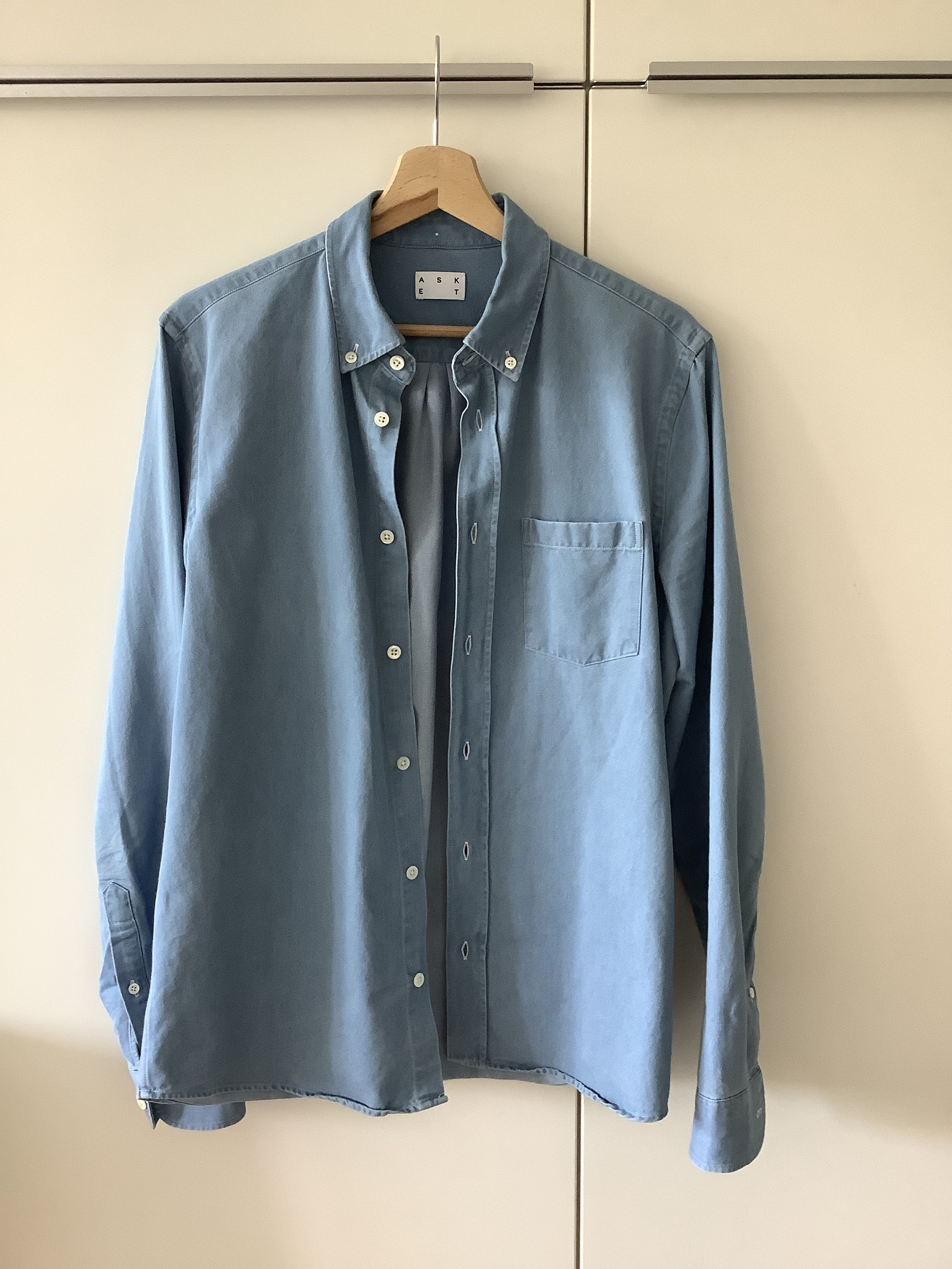 Asket Asket denim shirt regular S | Grailed