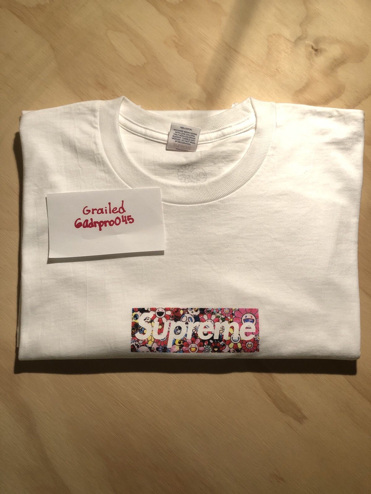 Supreme × Takashi Murakami Supreme X Takashi Murakami Relief Box Logo ...