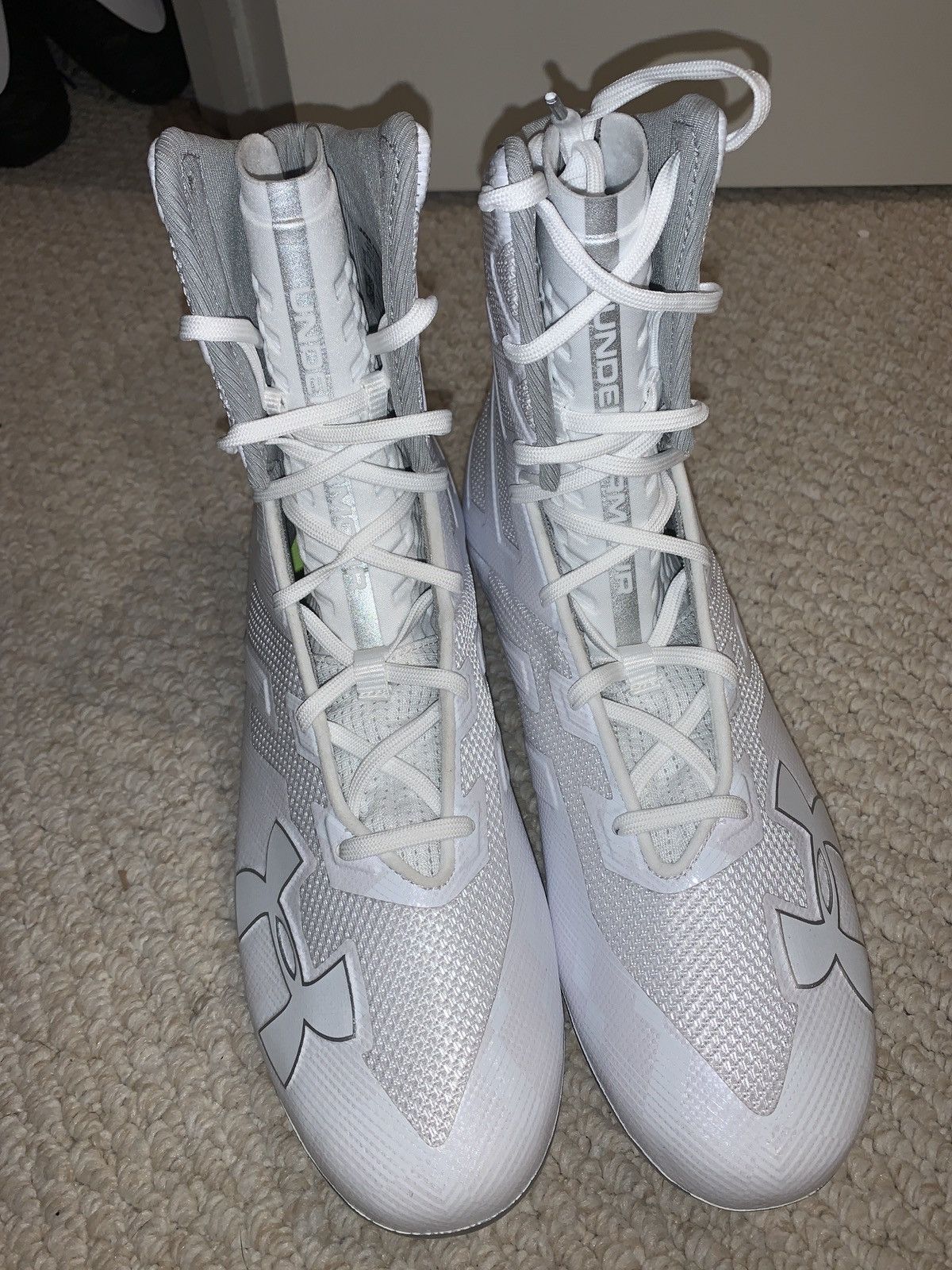 Under Armour High top Under Armour football cleats | Grailed