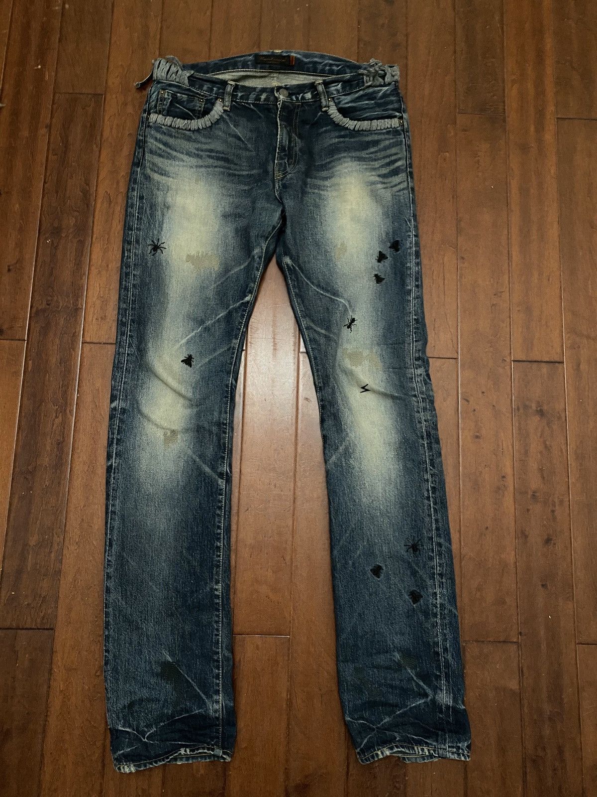 Undercover Undercover Insect Bug Jeans AW06 | Grailed