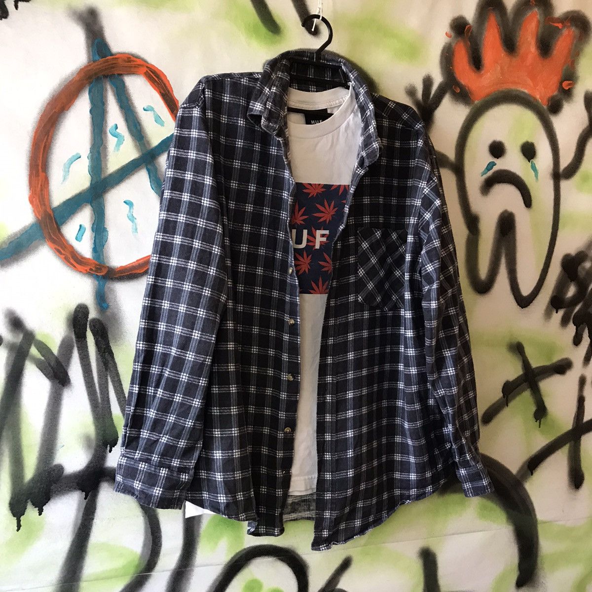 Flannel × Streetwear × Vintage Vintage Rare Flannel shirt Travis Scott ...