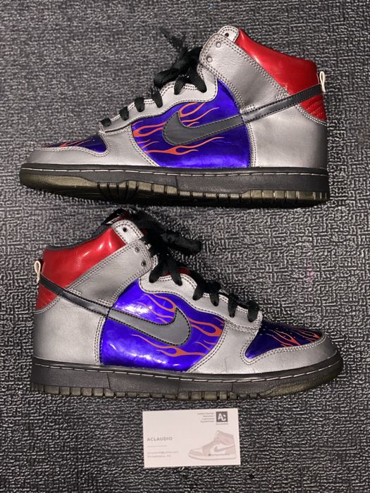 Nike Nike Transformers Dunk High Optimus Prime GS | Grailed