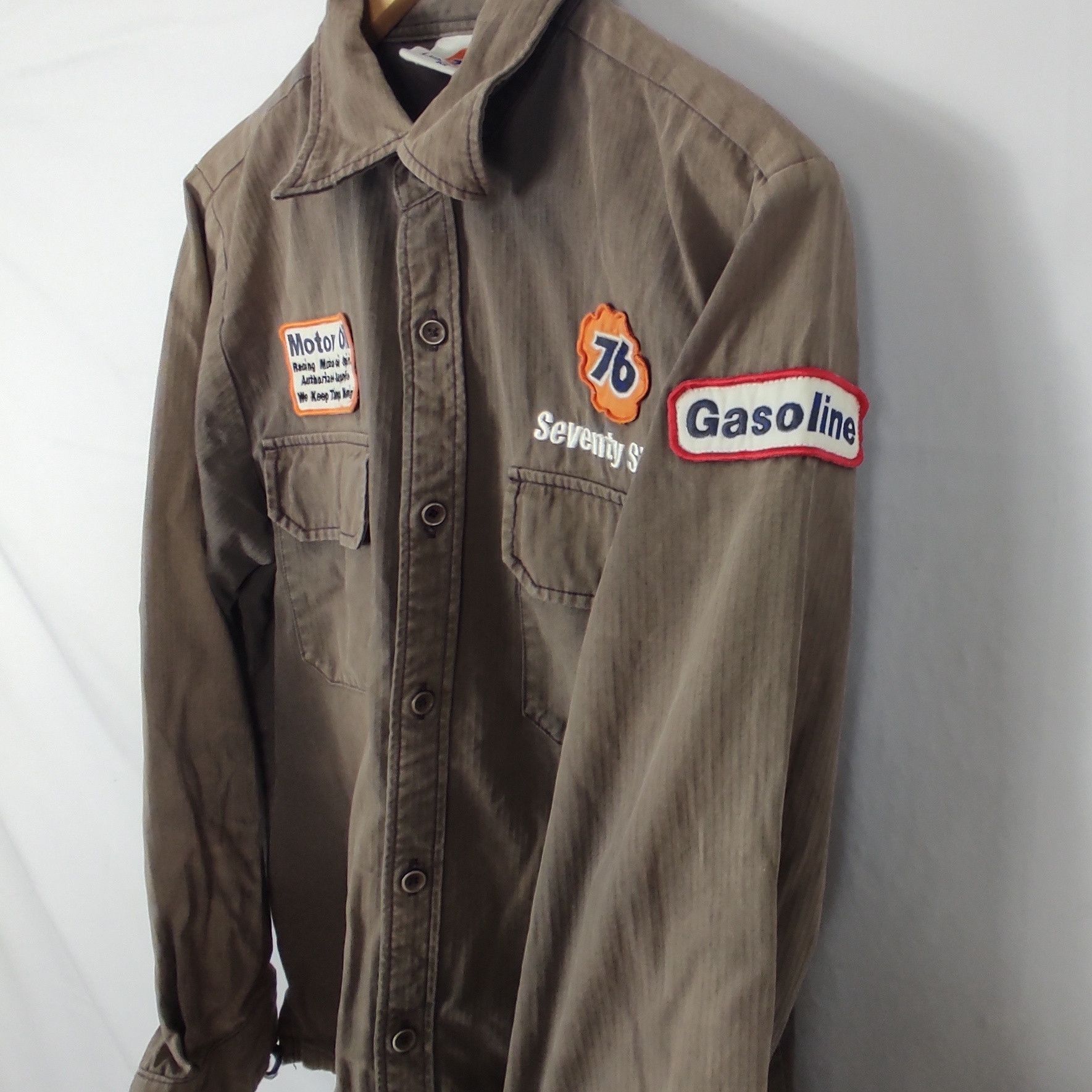 Vintage union 76 seventy six big logo racing sweatshirt | Grailed