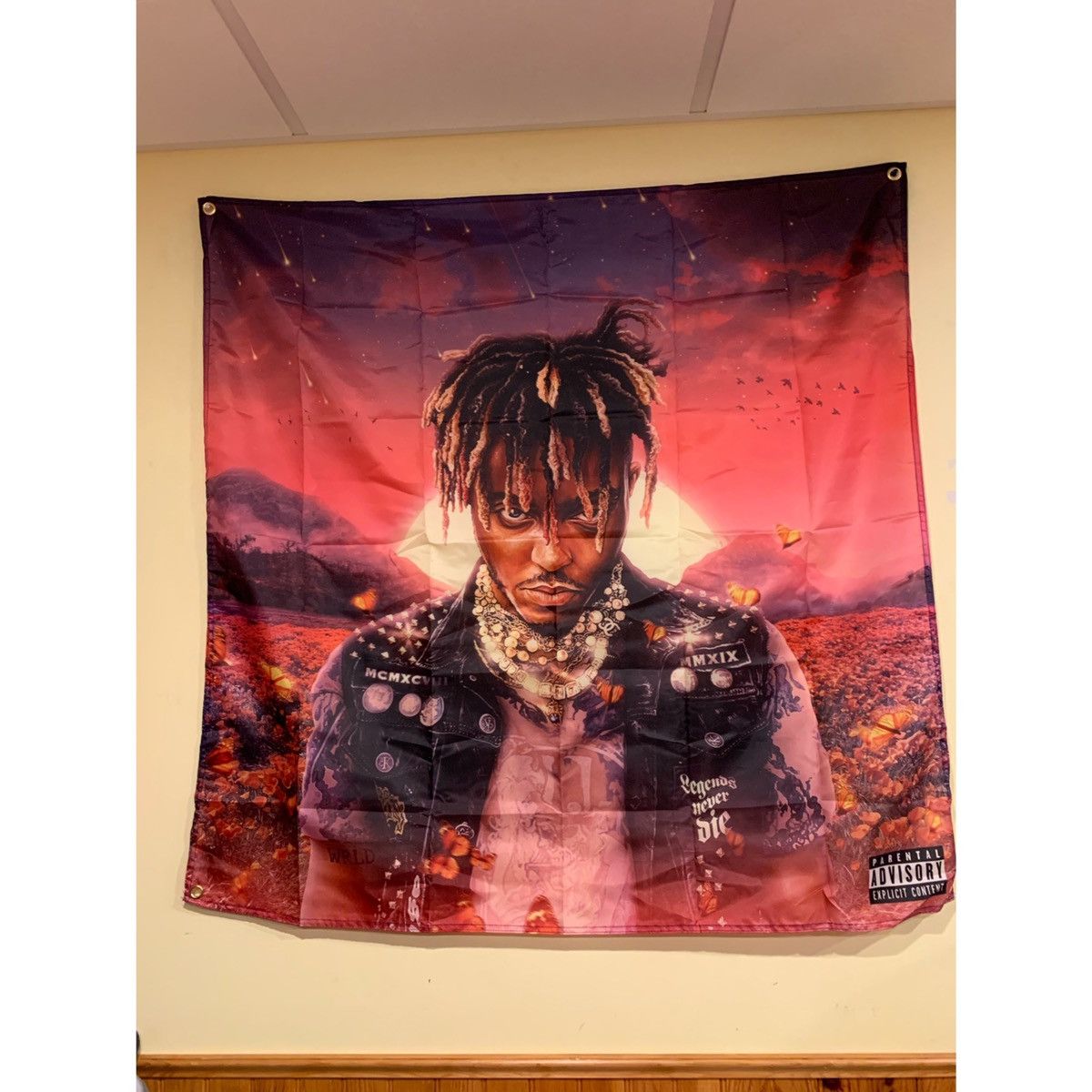 Custom Juice Wrld Legends Never Die Flag | Grailed