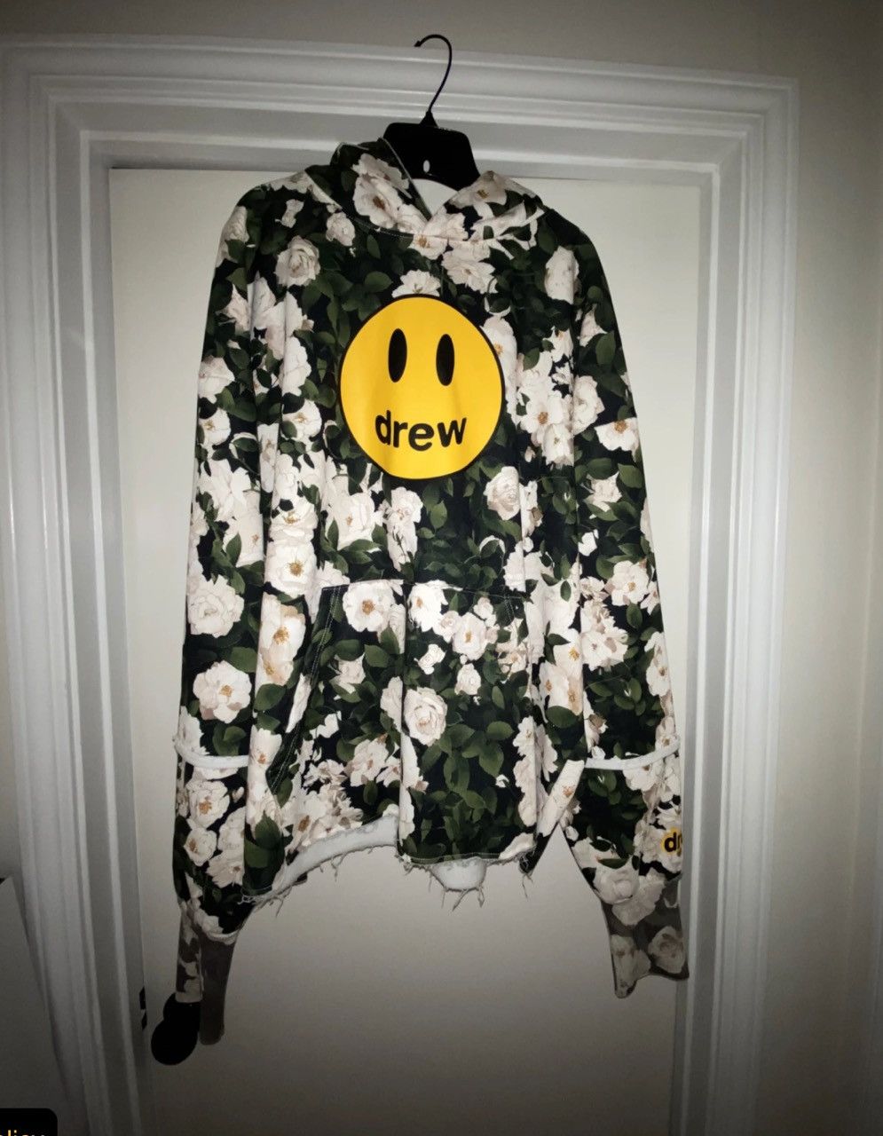 Drew House × Justin Bieber Drew House Mascot Floral Iceburg Roses ...