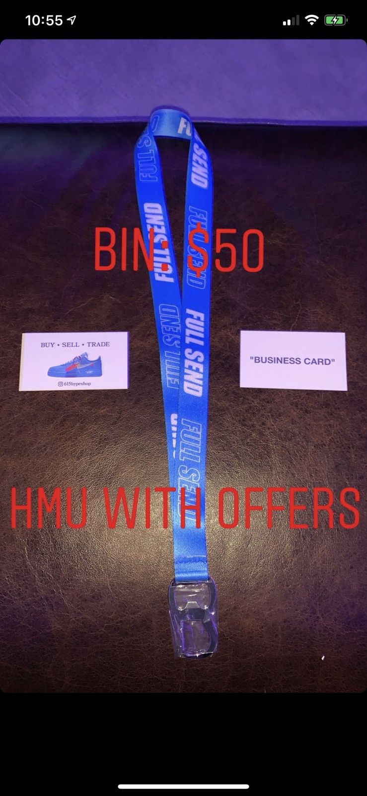 Full Send Full send lanyard | Grailed