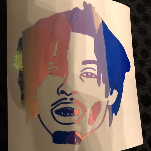 Custom Playboi Carti Holographic Sticker | Grailed