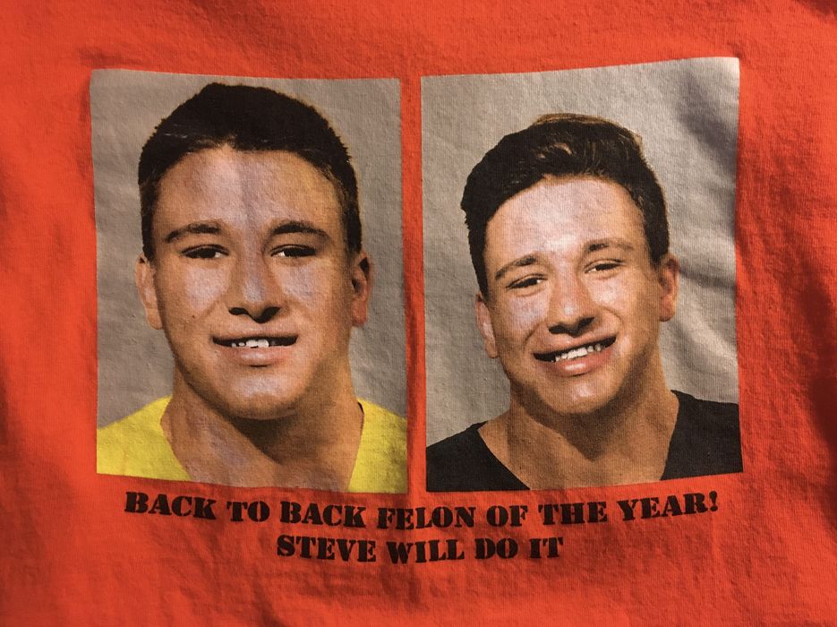Full Send by Nelk Boys Steve Will Do It Double Mugshot Tee | Grailed