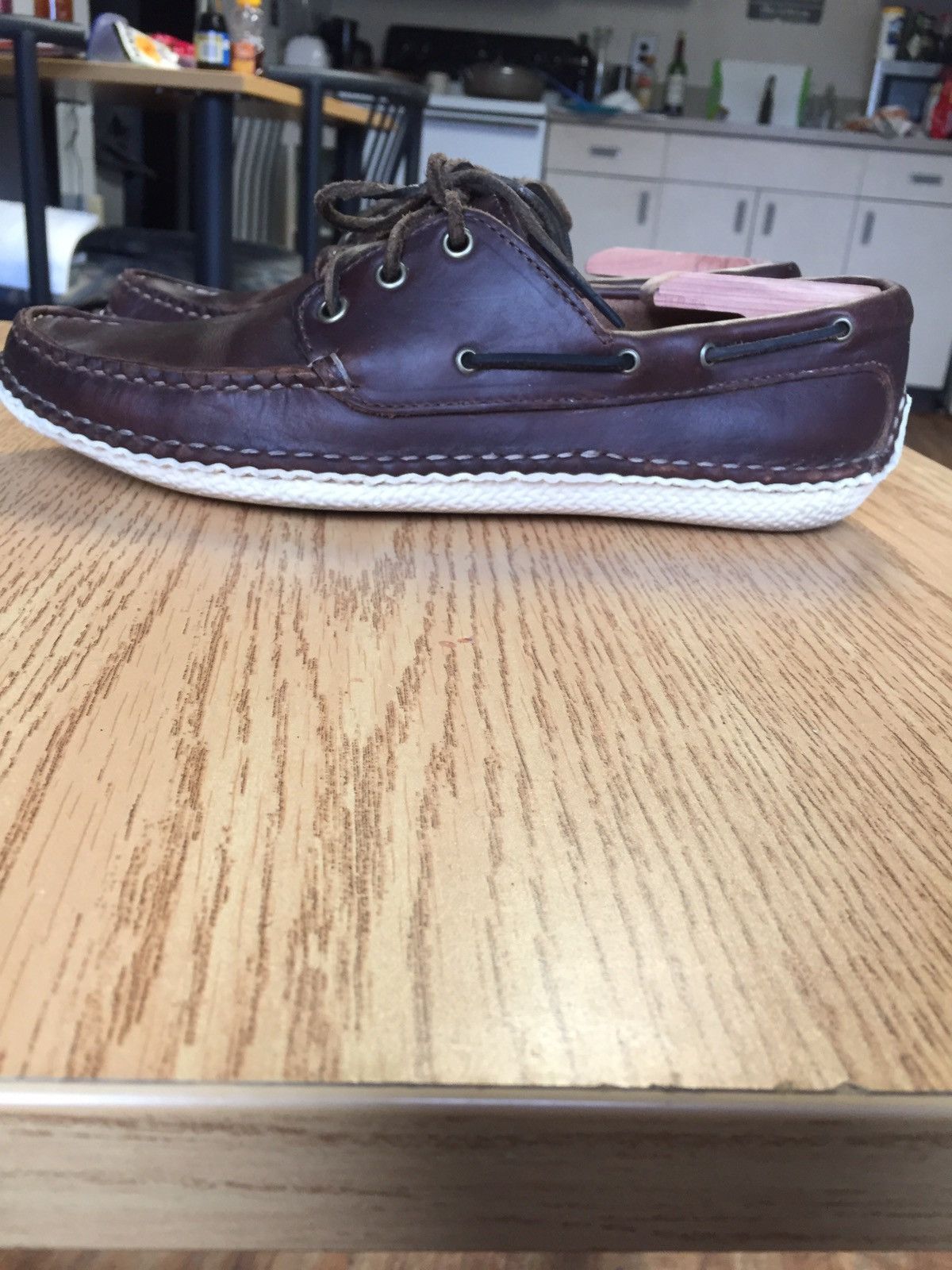 Quoddy Brown Boat Mocs | Grailed