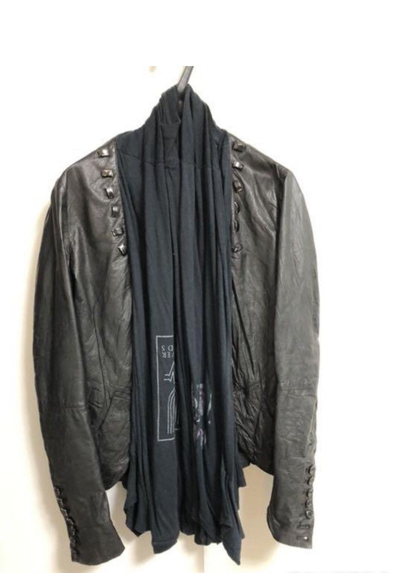 Undercover SS06 'T' Leather Jacket | Grailed